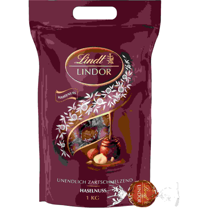 LINDT Lindor Kugeln 639036 Haselnuss 1000g - kaufen | GRATIS Versand